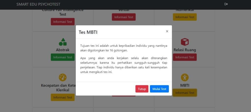 Teknis Pelaksanaan Psikotes Online